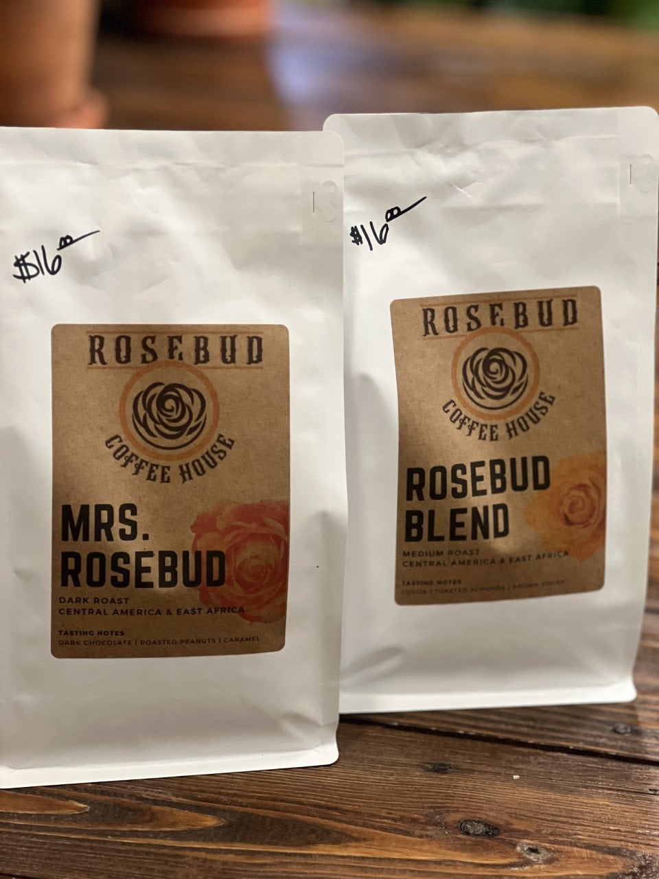 Rosebud Coffee Beans. DO NOT SELL DECAF | Rosebud Coffee House